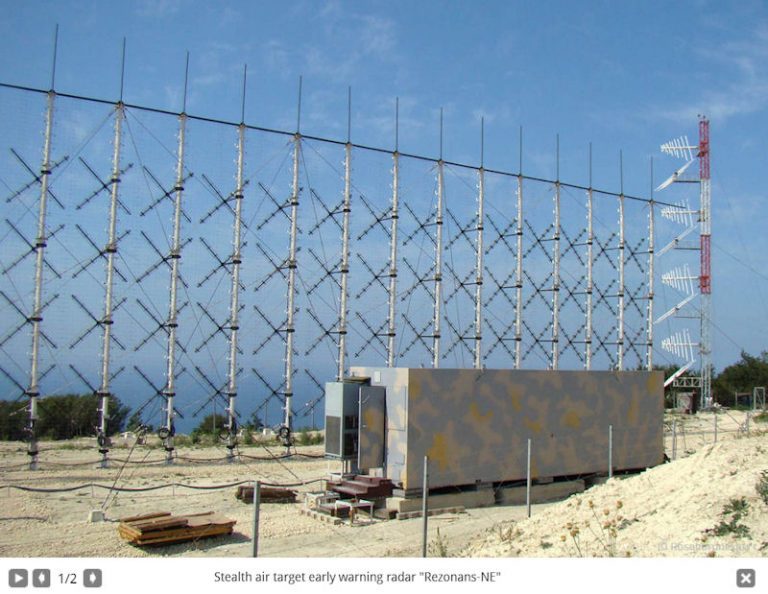 SYRIA Russian Radar Resonance Radar System Discovered Near Israeli ...