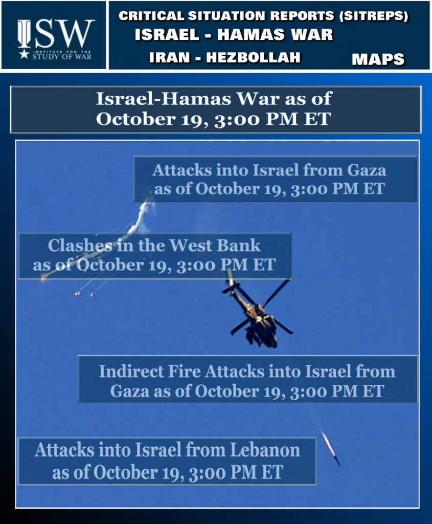 Interactive Map: Israel’s Operation in Gaza – Association of Geo ...